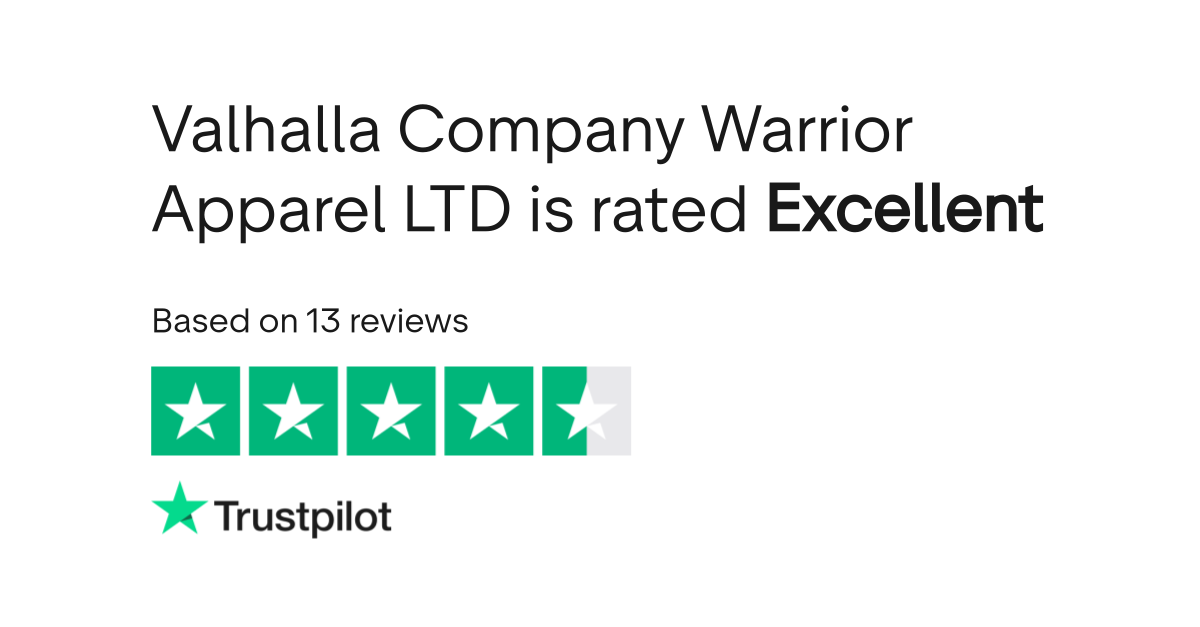 Valhalla Company Warrior Apparel LTD Reviews | Read Customer Service ...