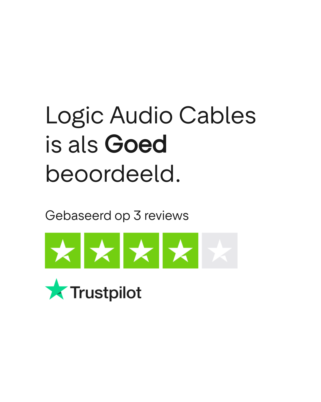 Logic Audio Cables reviews | Bekijk consumentenreviews over logic-audio.nl