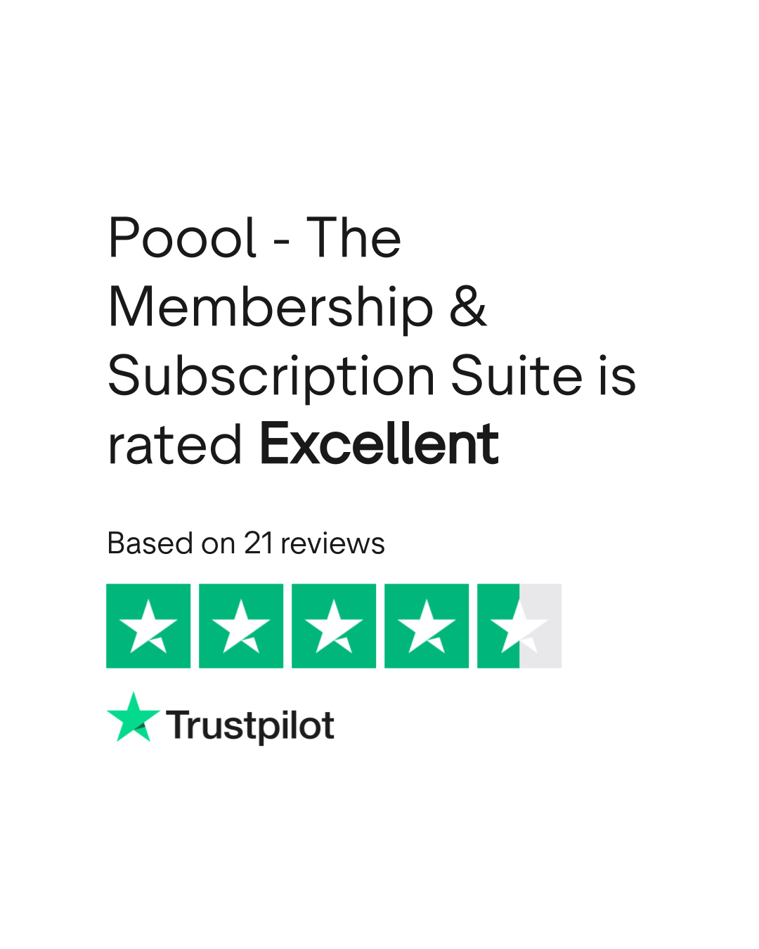 Poool - The Membership & Subscription Suite Reviews | Read Customer ...