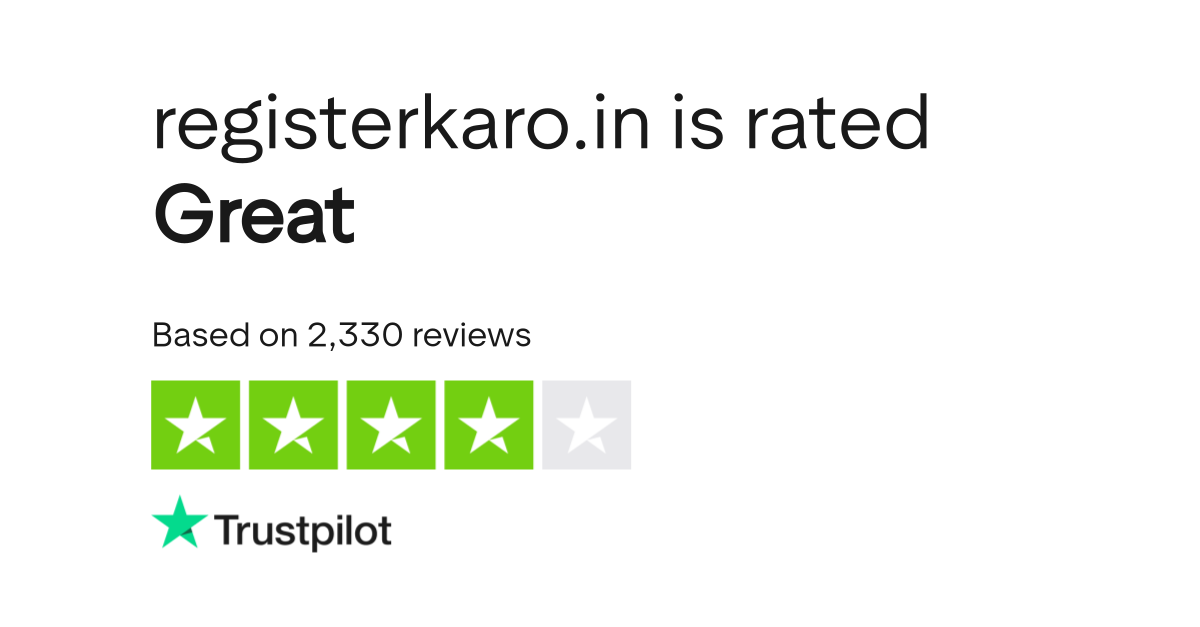registerkaro.in Reviews | Read Customer Service Reviews of registerkaro.in