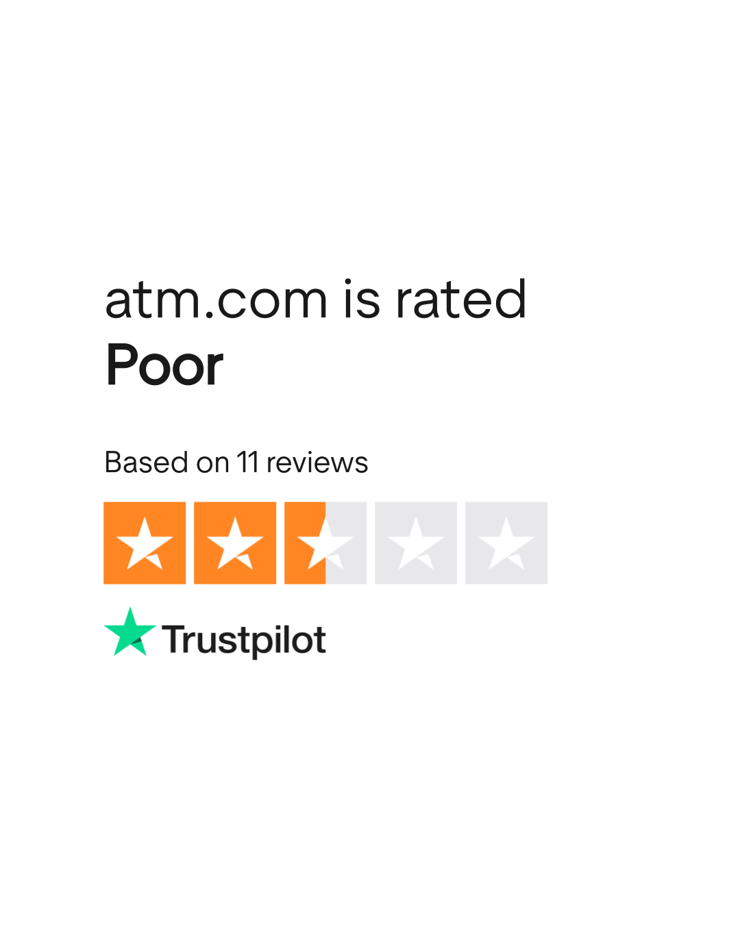 atm.com Reviews | Read Customer Service Reviews of atm.com