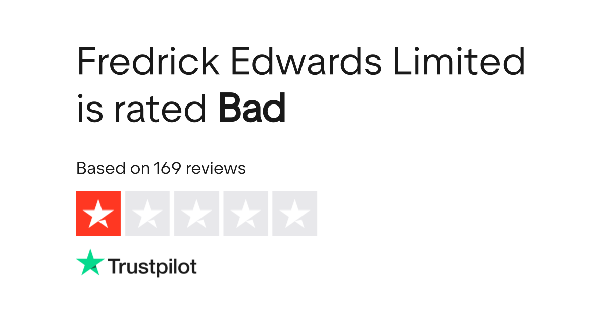 Fredrick Edwards Limited Reviews | Read Customer Service Reviews of ...