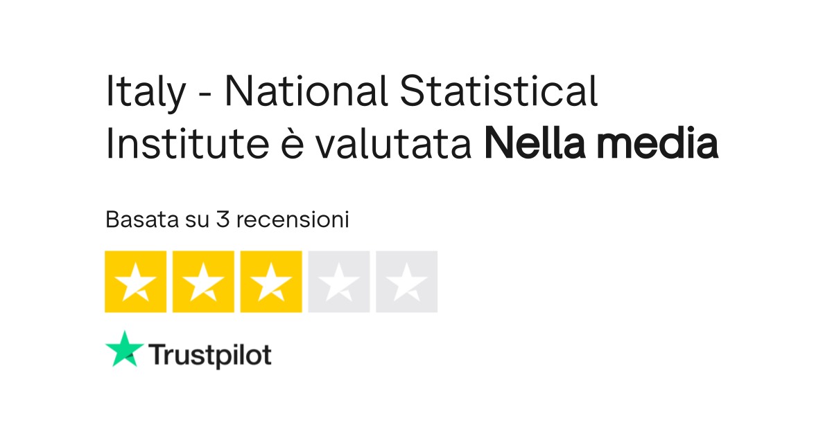 Italy - National Statistical Institute | Leggi le recensioni dei ...
