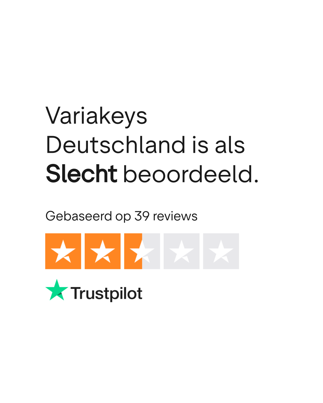 Variakeys Deutschland reviews | Bekijk consumentenreviews over www.variakeys.de
