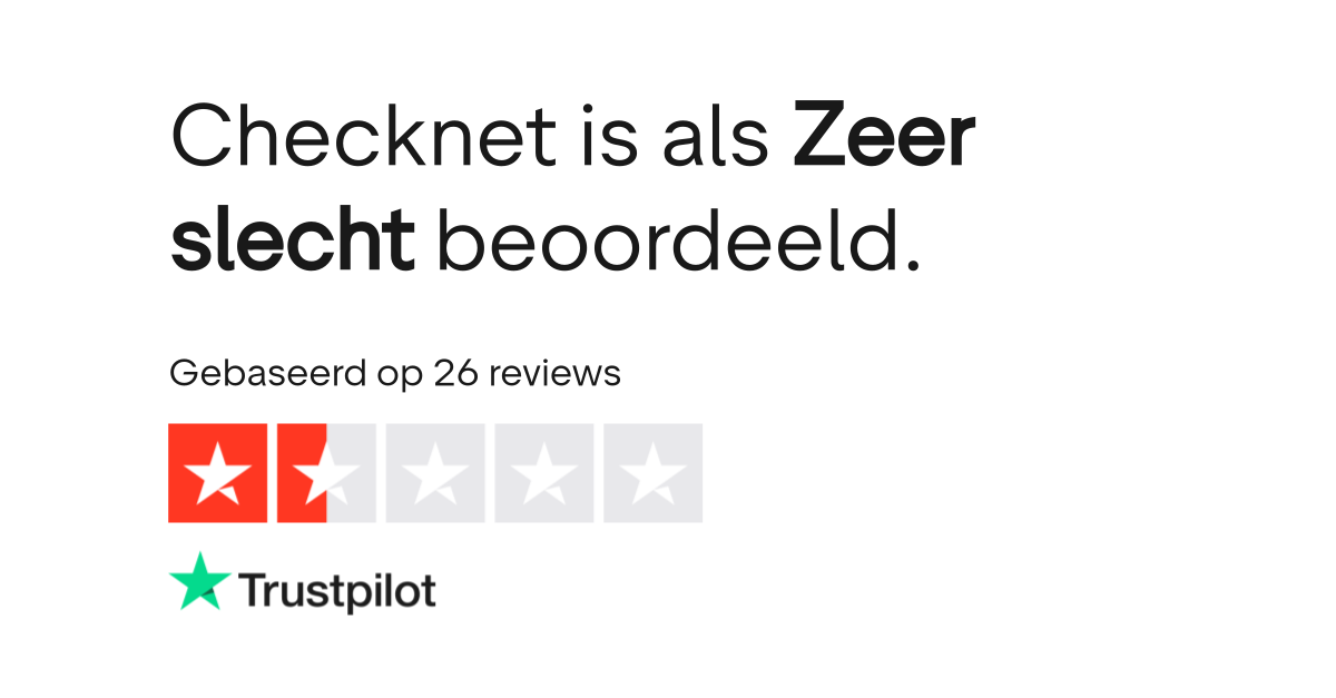 Checknet reviews | Bekijk consumentenreviews over checknet.be