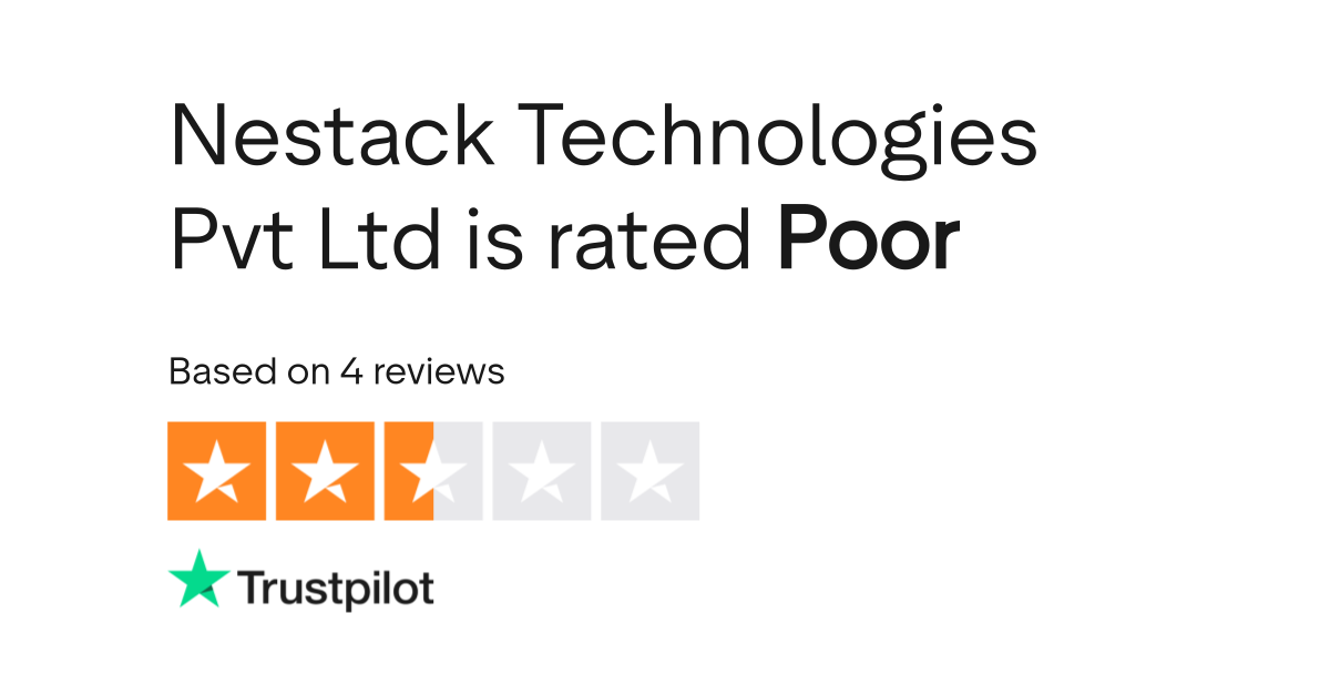 Nestack Technologies Pvt Ltd Reviews | Read Customer Service Reviews of ...