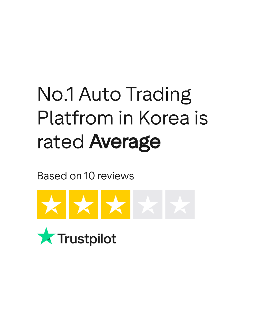 No.1 Auto Trading Platfrom in Korea Reviews | Read Customer Service ...