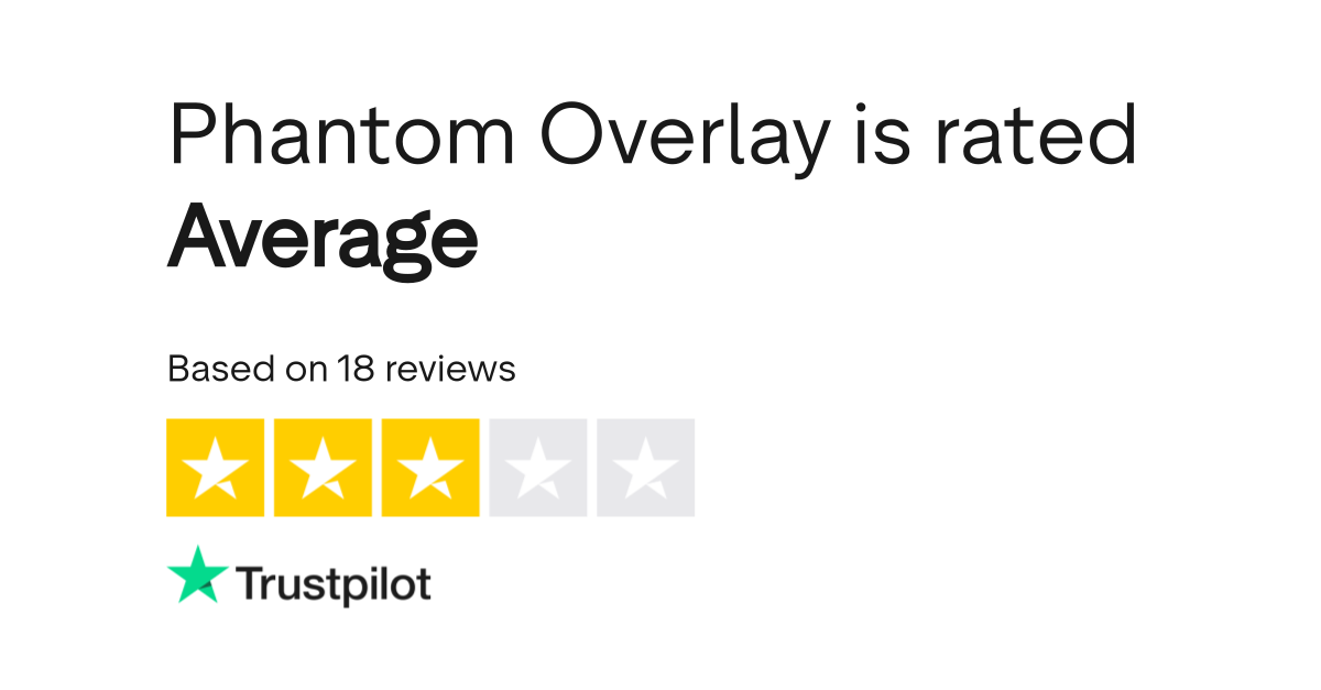 Phantom Overlay Reviews | Read Customer Service Reviews of ...