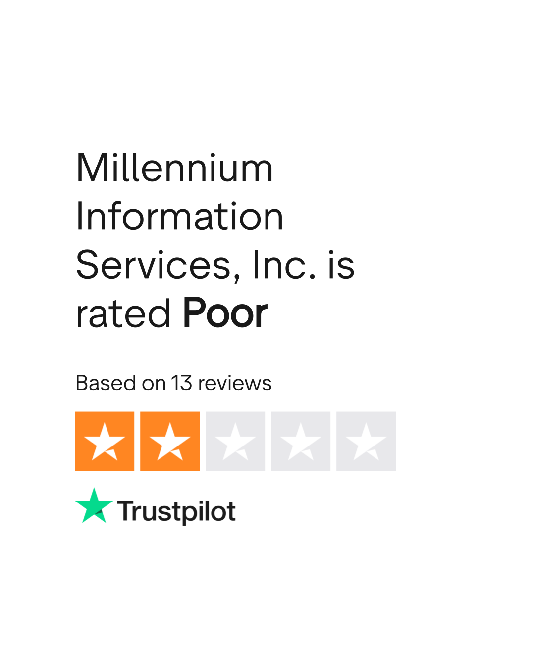Millennium Information Services, Inc. Reviews | Read Customer Service Reviews of www.millinfo.com