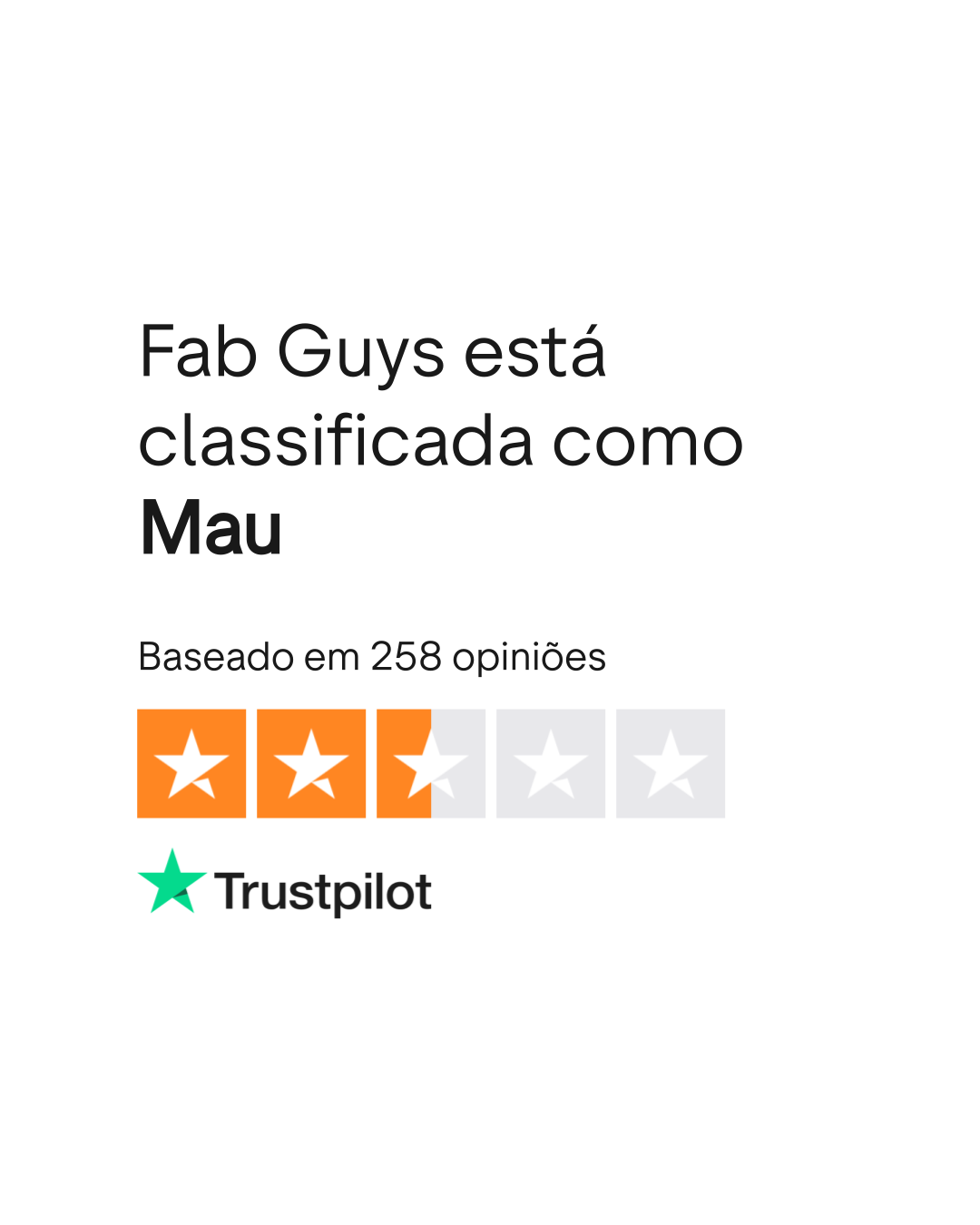 Opiniões sobre Fab Guys | Leia opiniões sobre o serviço de www.fabguys.com