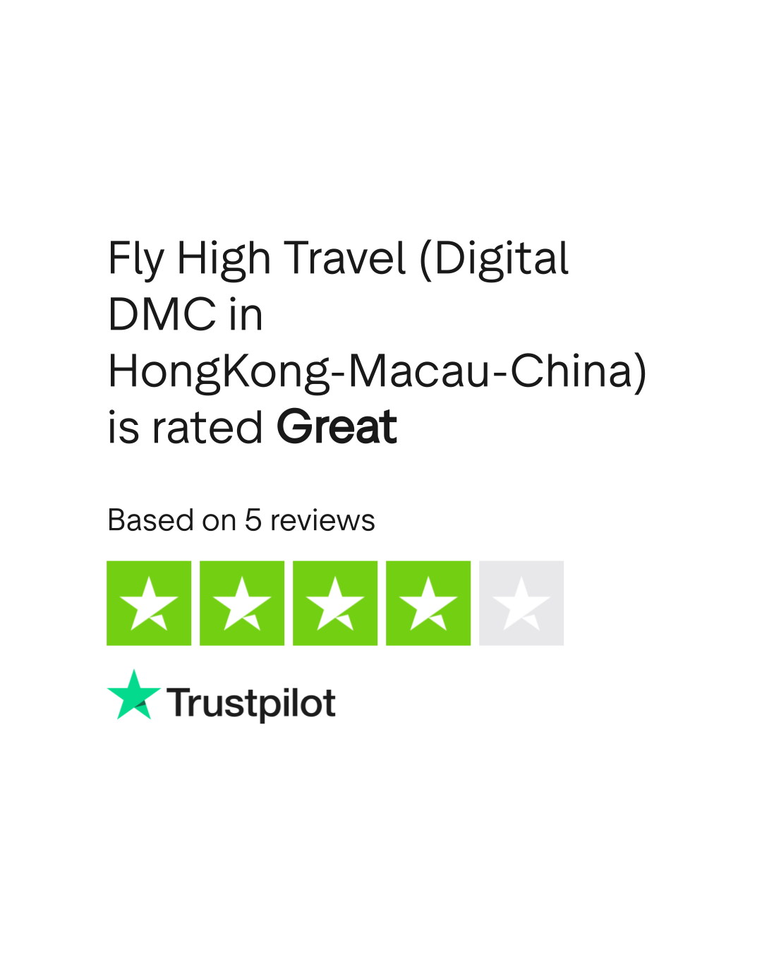 Fly High Travel ((Digital DMC in HongKong-Macau-China) Reviews | Read ...