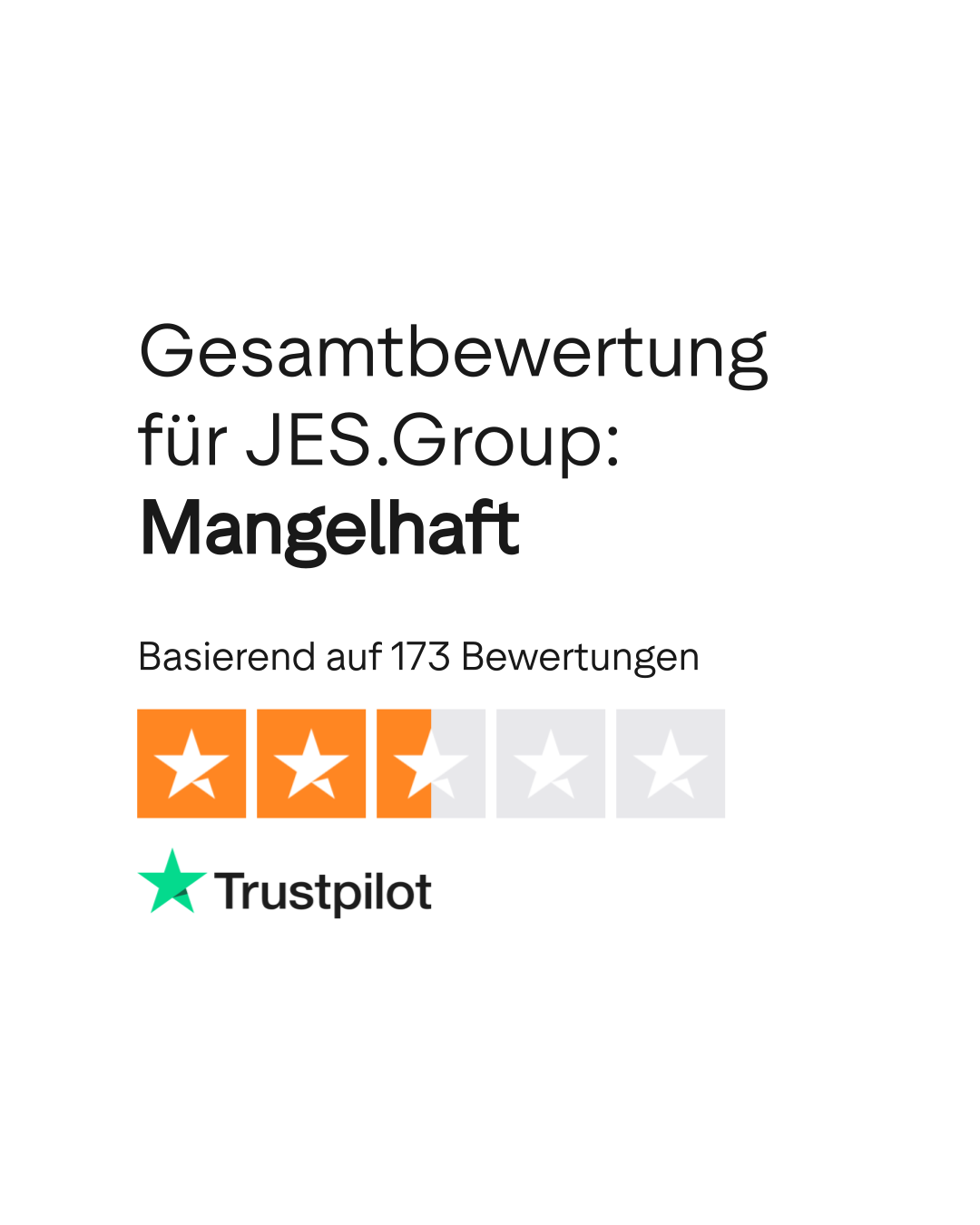 Bewertungen zu JES.Group | Lesen Sie Kundenbewertungen zu jes.ag