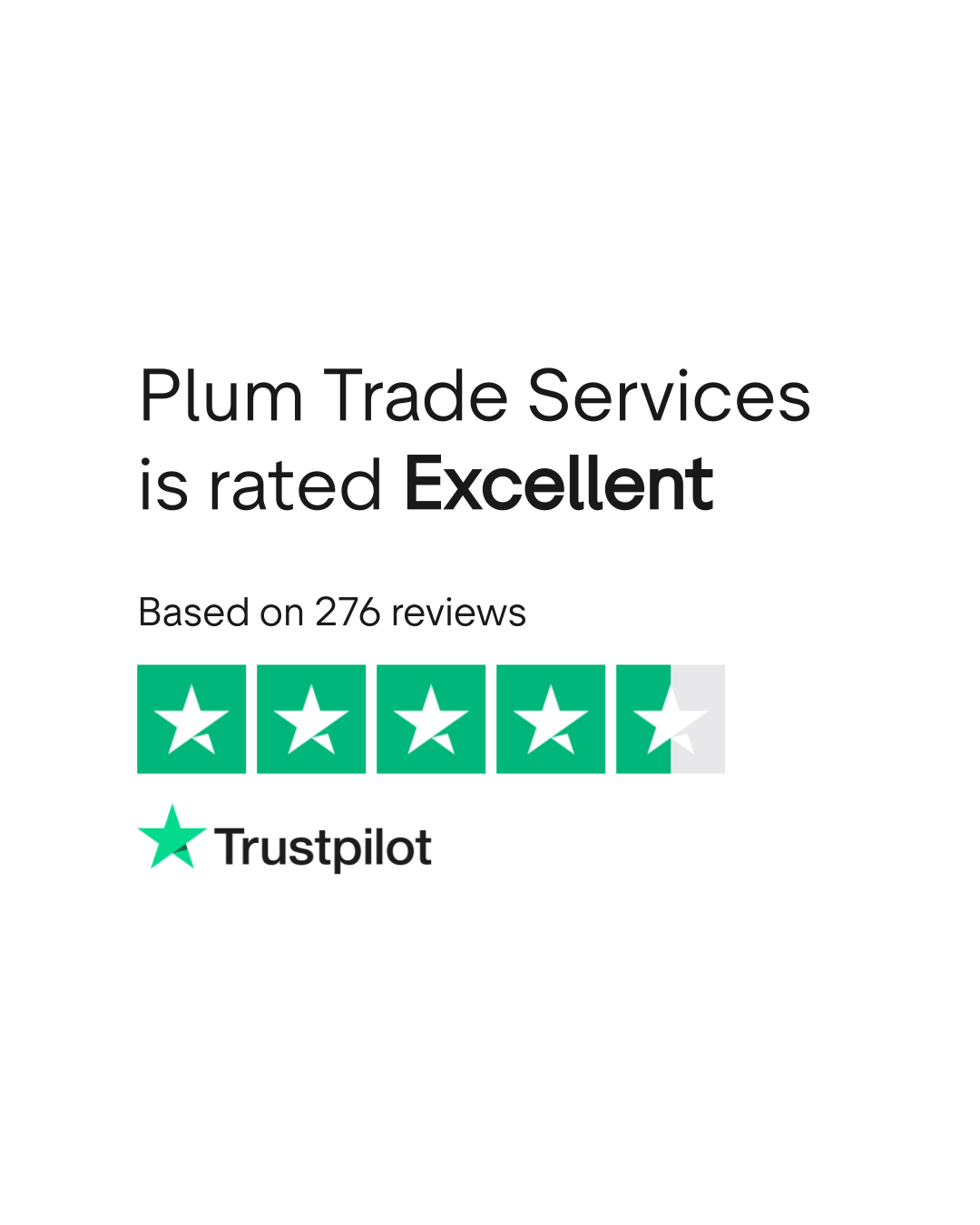 Plum Trade Services Reviews | Read Customer Service Reviews of ...