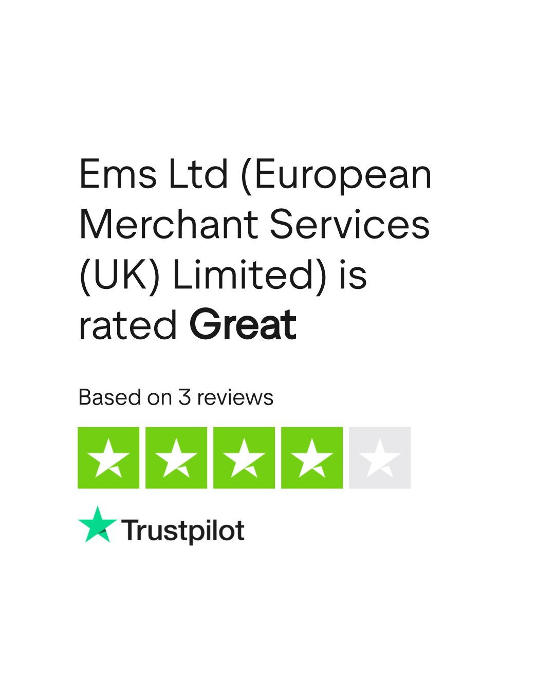 Ems Ltd (European Merchant Services (UK) Limited) Reviews | Read ...