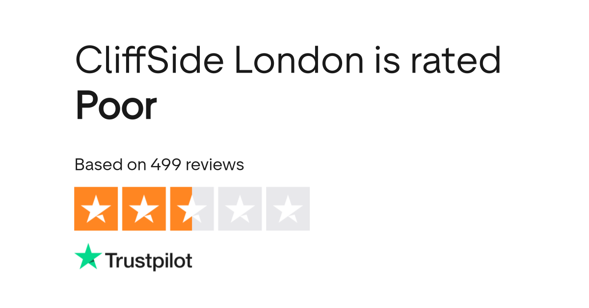 CliffSide London Reviews | Read Customer Service Reviews of ...