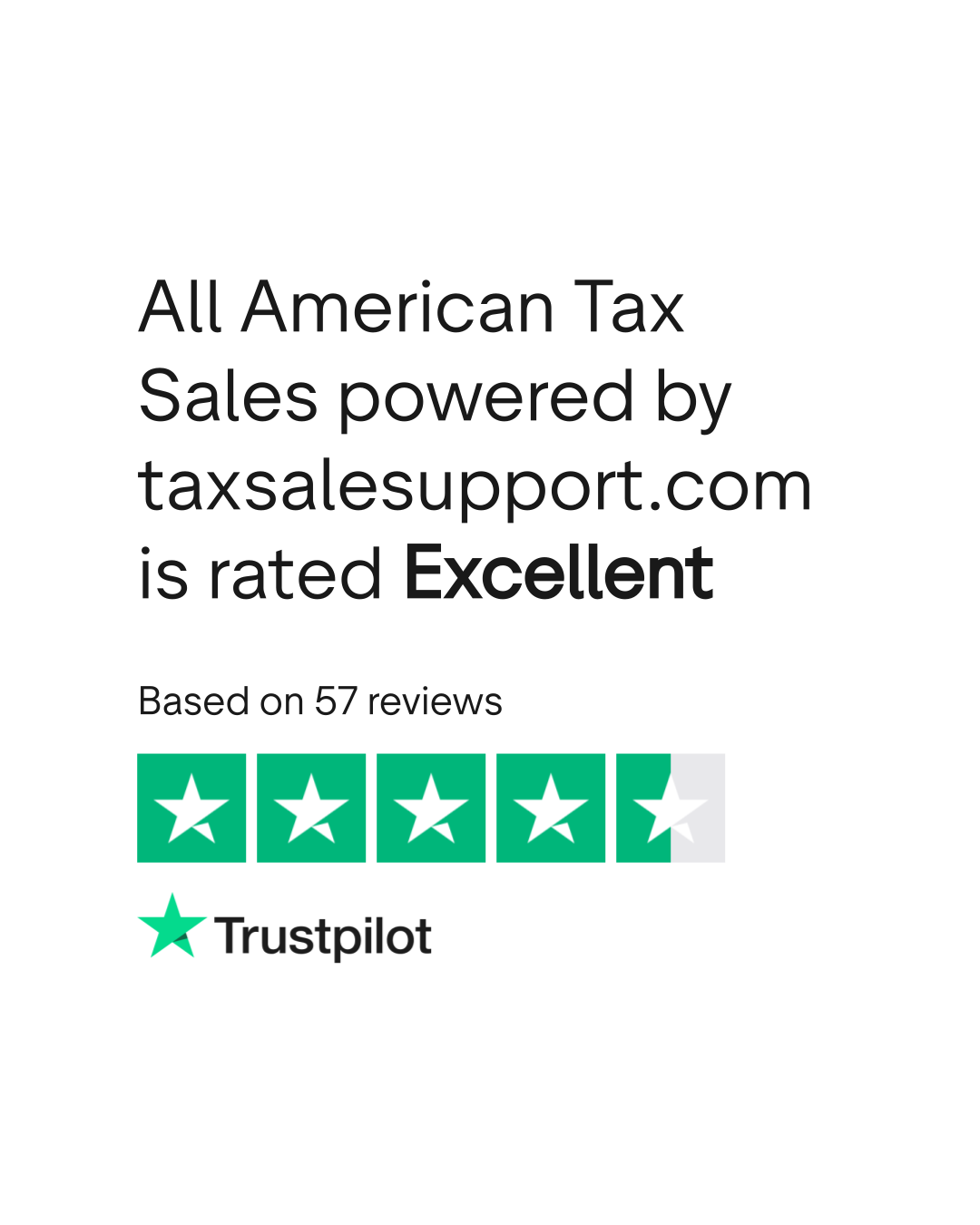 All American Tax Sales powered by taxsalesupport.com Reviews | Read ...