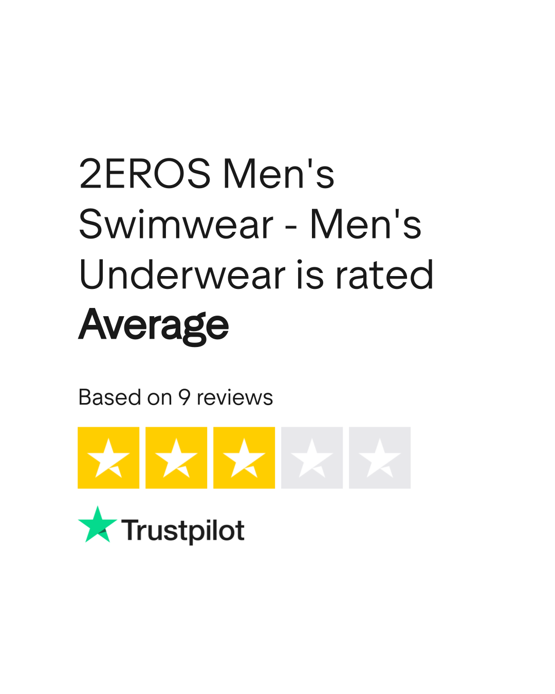 2EROS Men's Swimwear - Men's Underwear Reviews | Read Customer Service ...
