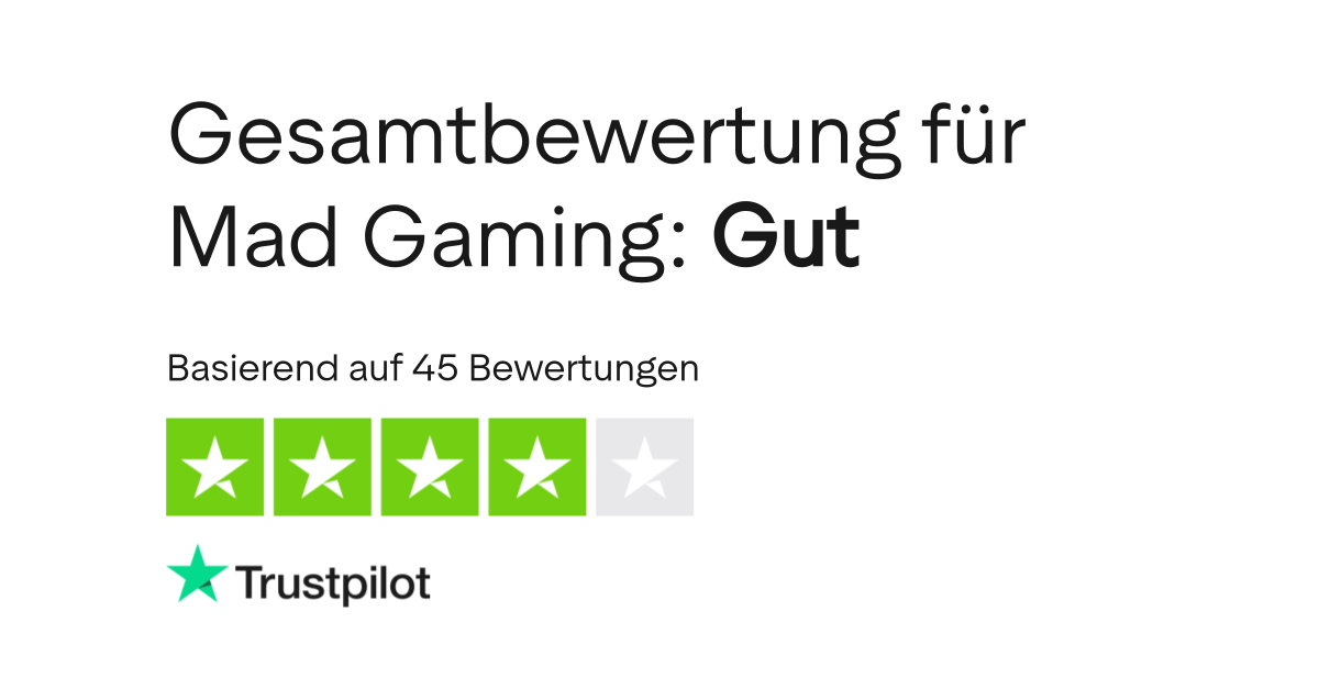 Bewertungen zu Mad Gaming | Lesen Sie Kundenbewertungen zu www.mad ...