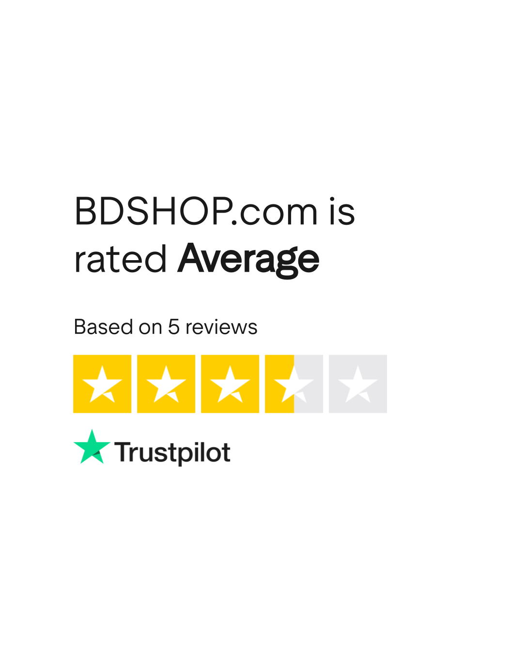 BDSHOP.com Reviews | Read Customer Service Reviews of bdshop.com