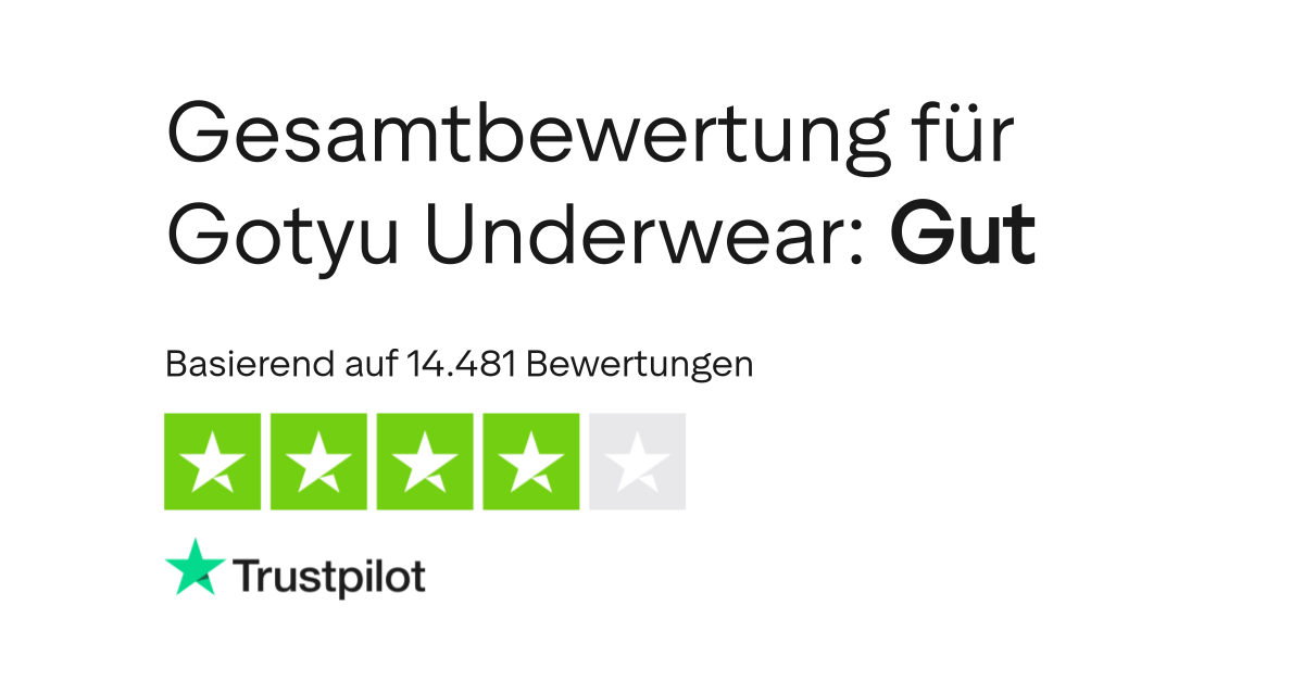 Bewertungen zu Gotyu Underwear | Lesen Sie Kundenbewertungen zu www ...