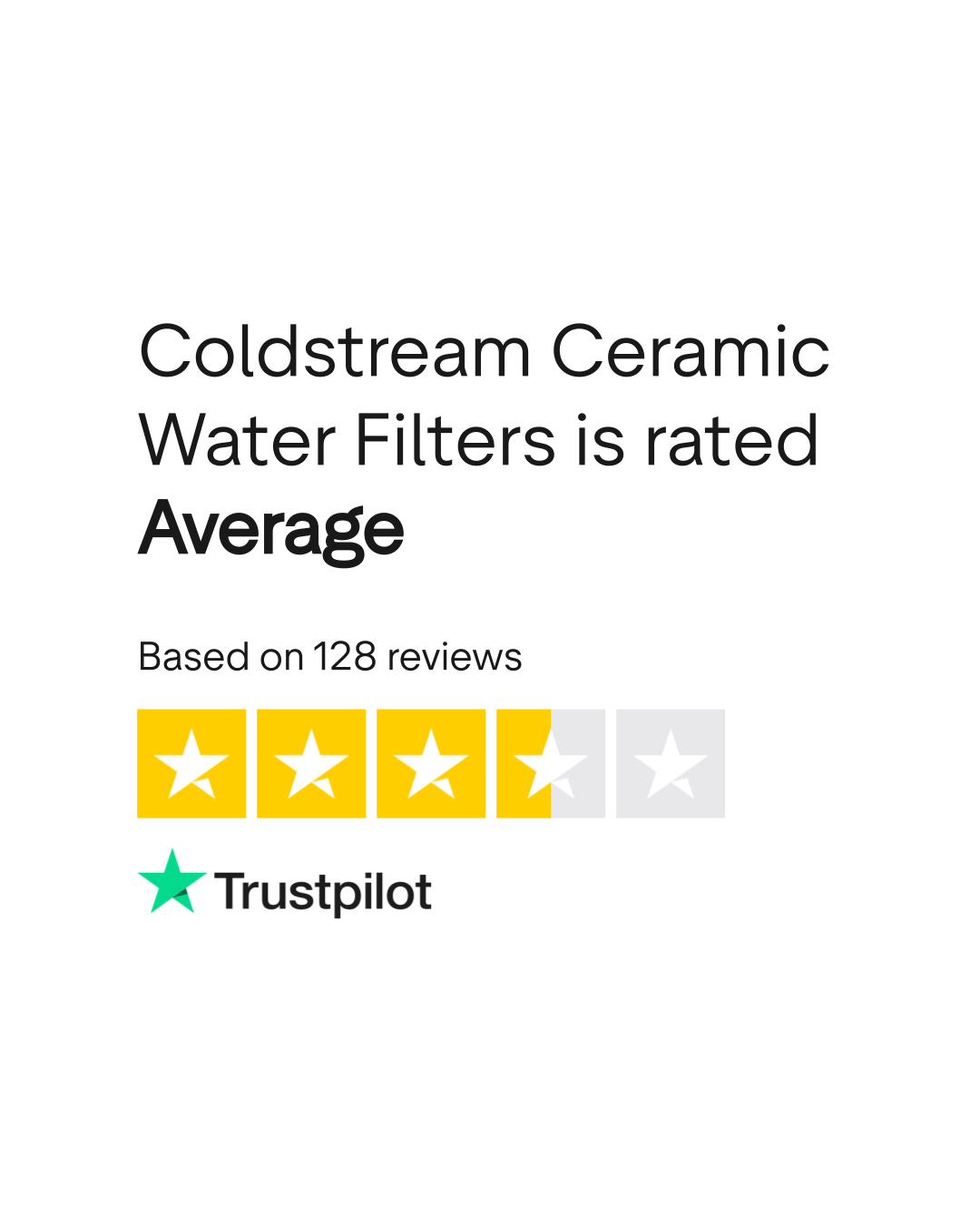 Coldstream Ceramic Water Filters Reviews | Read Customer Service ...