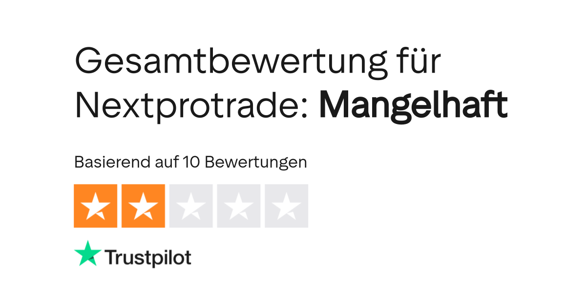 Bewertungen zu Nextprotrade | Lesen Sie Kundenbewertungen zu ...