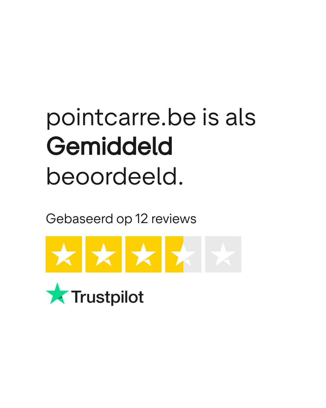 pointcarre.be reviews | Bekijk consumentenreviews over pointcarre.be