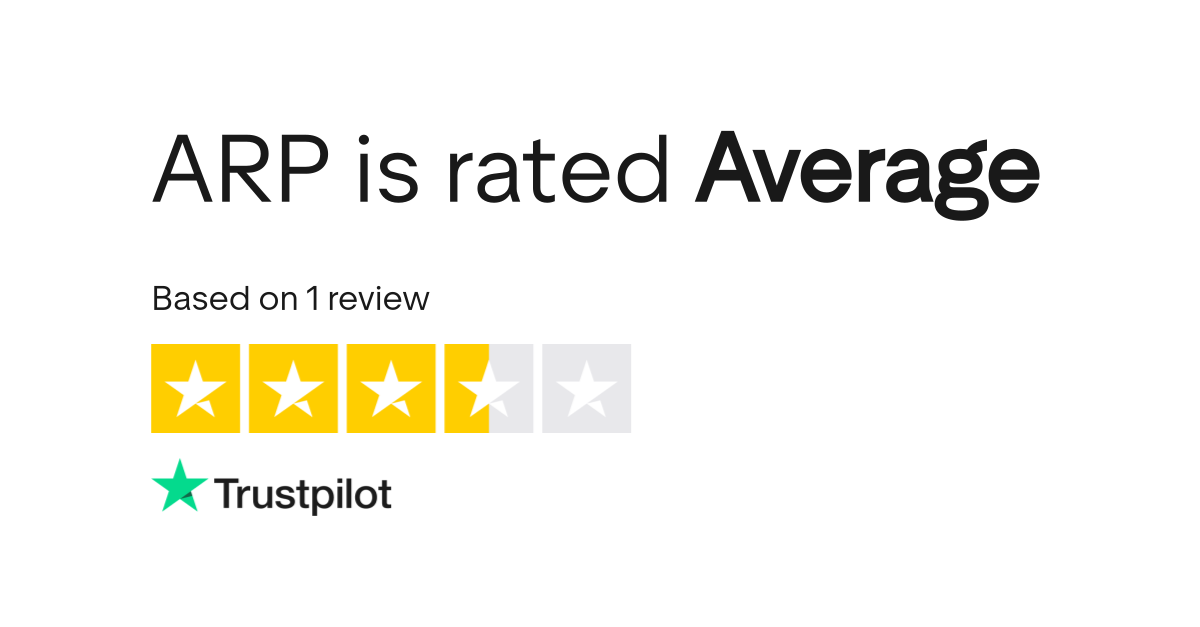 ARP Reviews | Read Customer Service Reviews of arp.de