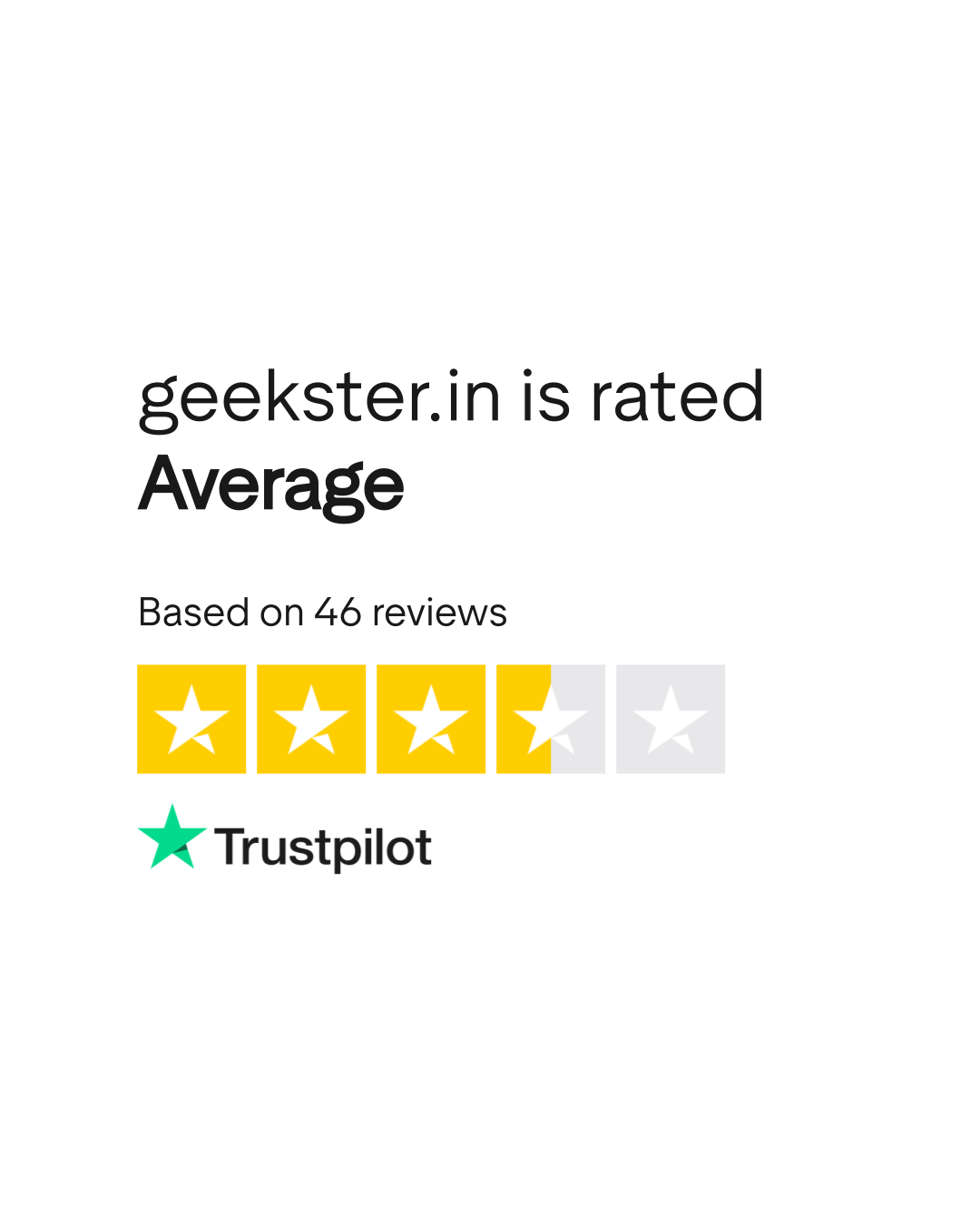 geekster.in Reviews | Read Customer Service Reviews of geekster.in