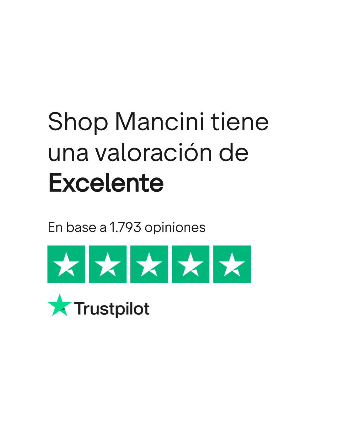 Opiniones sobre Shop Mancini | Lee las opiniones sobre el servicio de ...