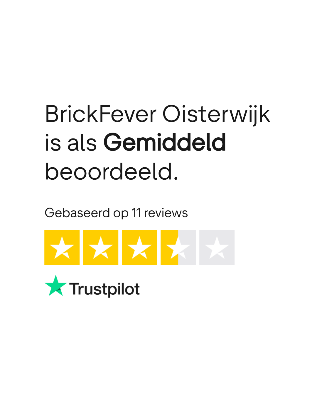 BrickFever Oisterwijk reviews | Bekijk consumentenreviews over brickfever.nl