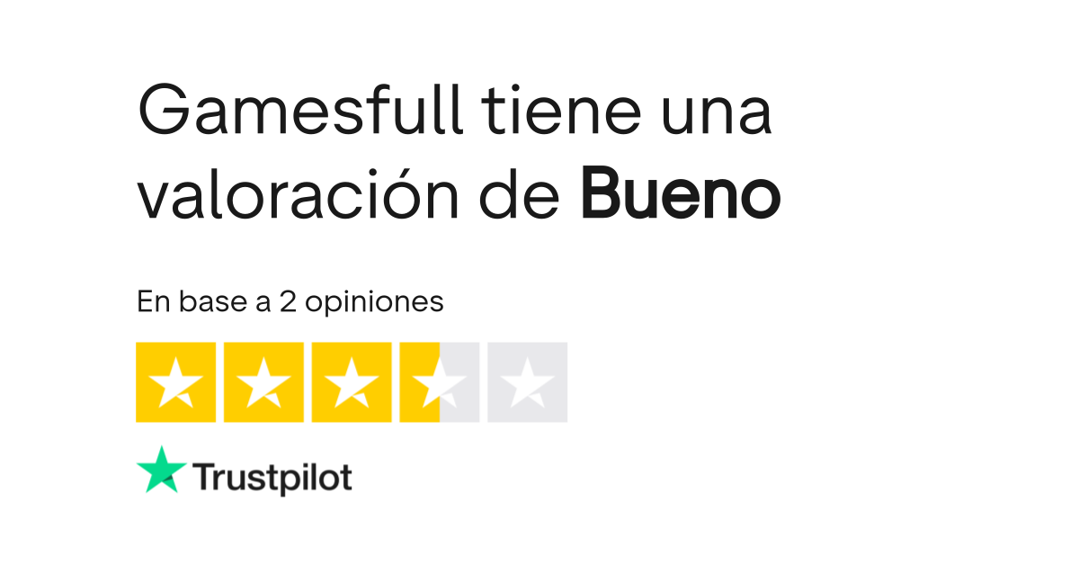 Opiniones sobre Gamesfull | Lee las opiniones sobre el servicio de ...