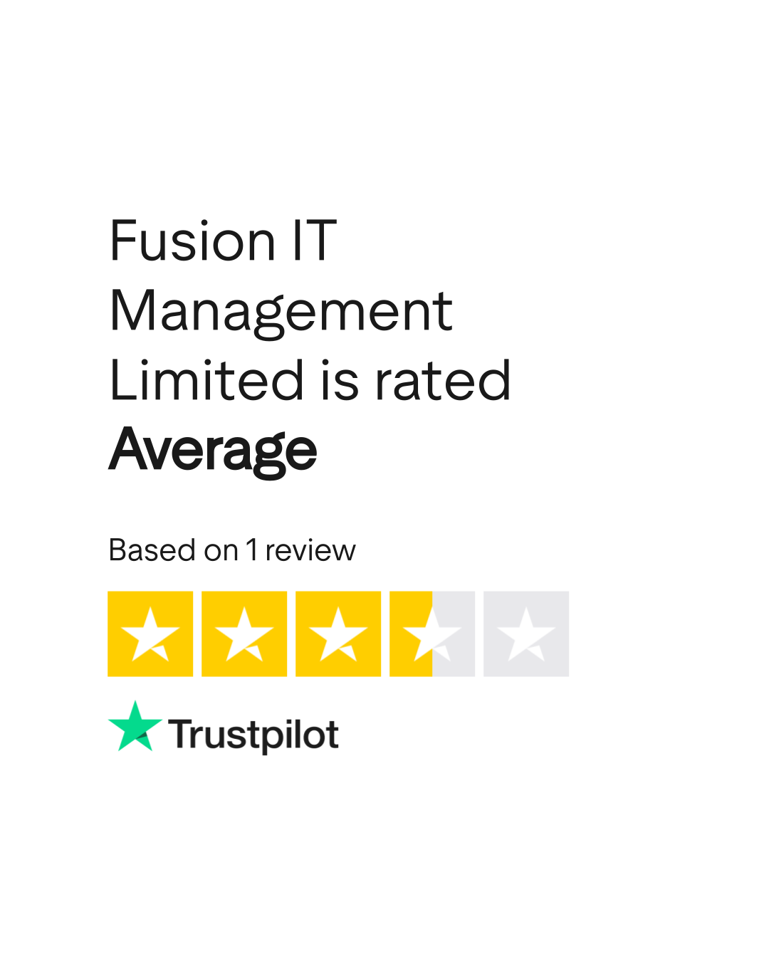 Fusion IT Management Limited Reviews | Read Customer Service Reviews of ...