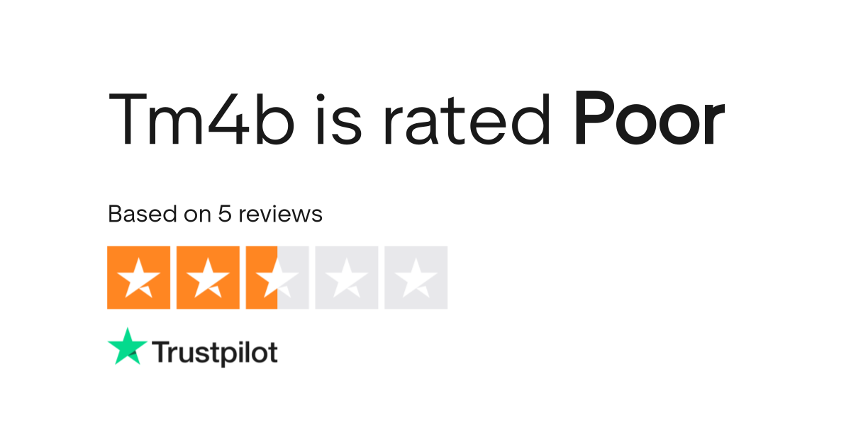 Tm4b Reviews | Read Customer Service Reviews of tm4b.com