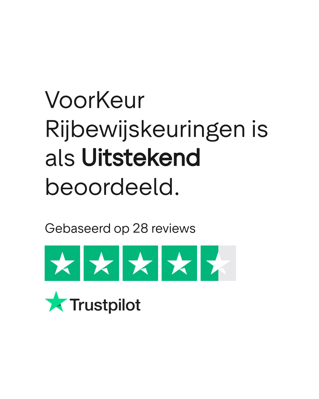 VoorKeur Rijbewijskeuringen reviews | Bekijk consumentenreviews over ...