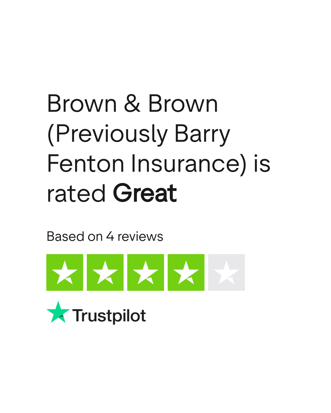 Brown & Brown (Previously Barry Fenton Insurance) Reviews | Read ...