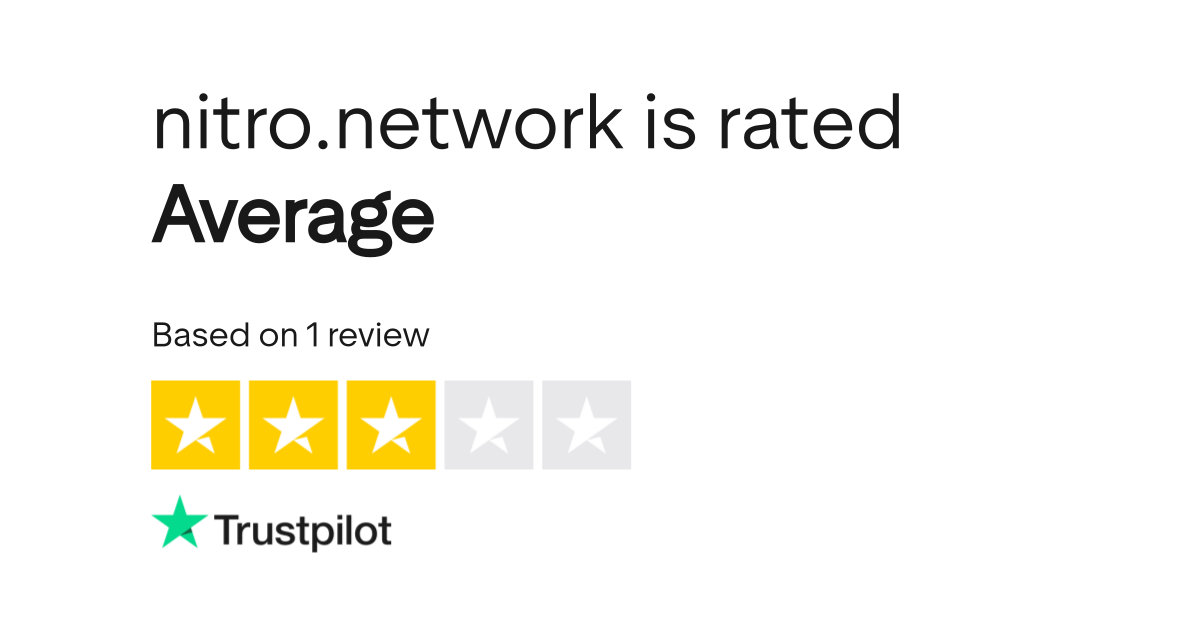 nitro.network Reviews | Read Customer Service Reviews of nitro.network