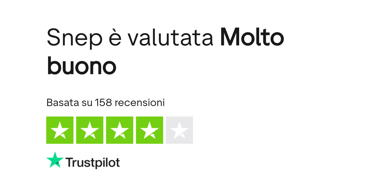 Snep | Leggi le recensioni dei servizi di snep.com