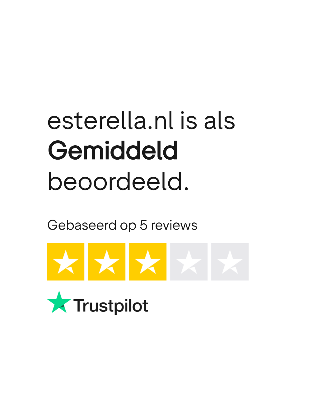 esterella.nl reviews | Bekijk consumentenreviews over esterella.nl