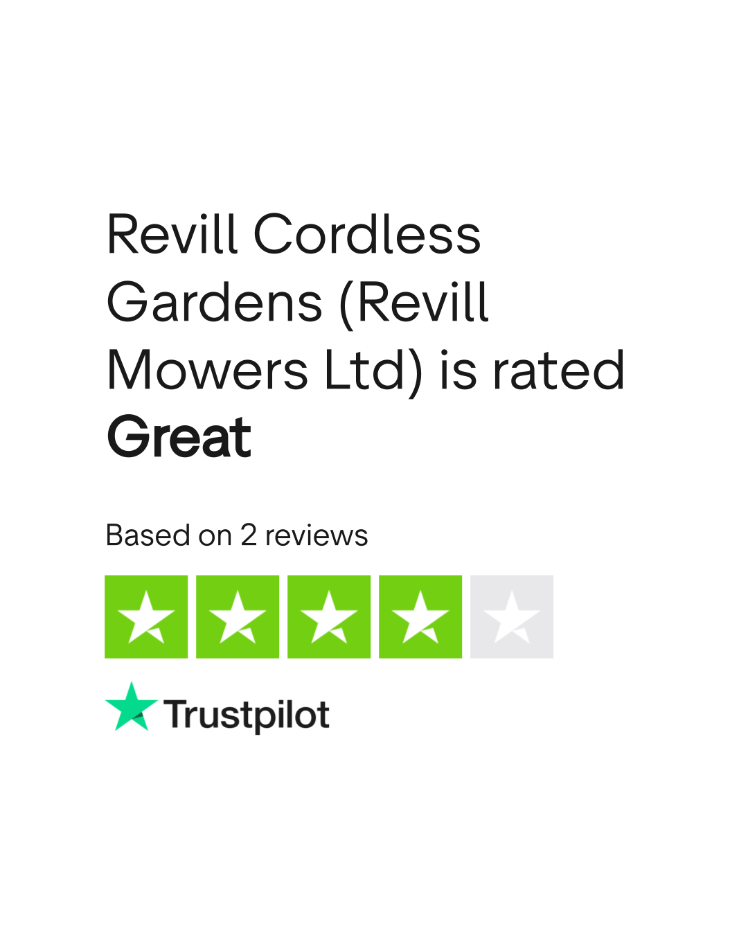 Revill Cordless Gardens (Revill Mowers Ltd) Reviews | Read Customer ...