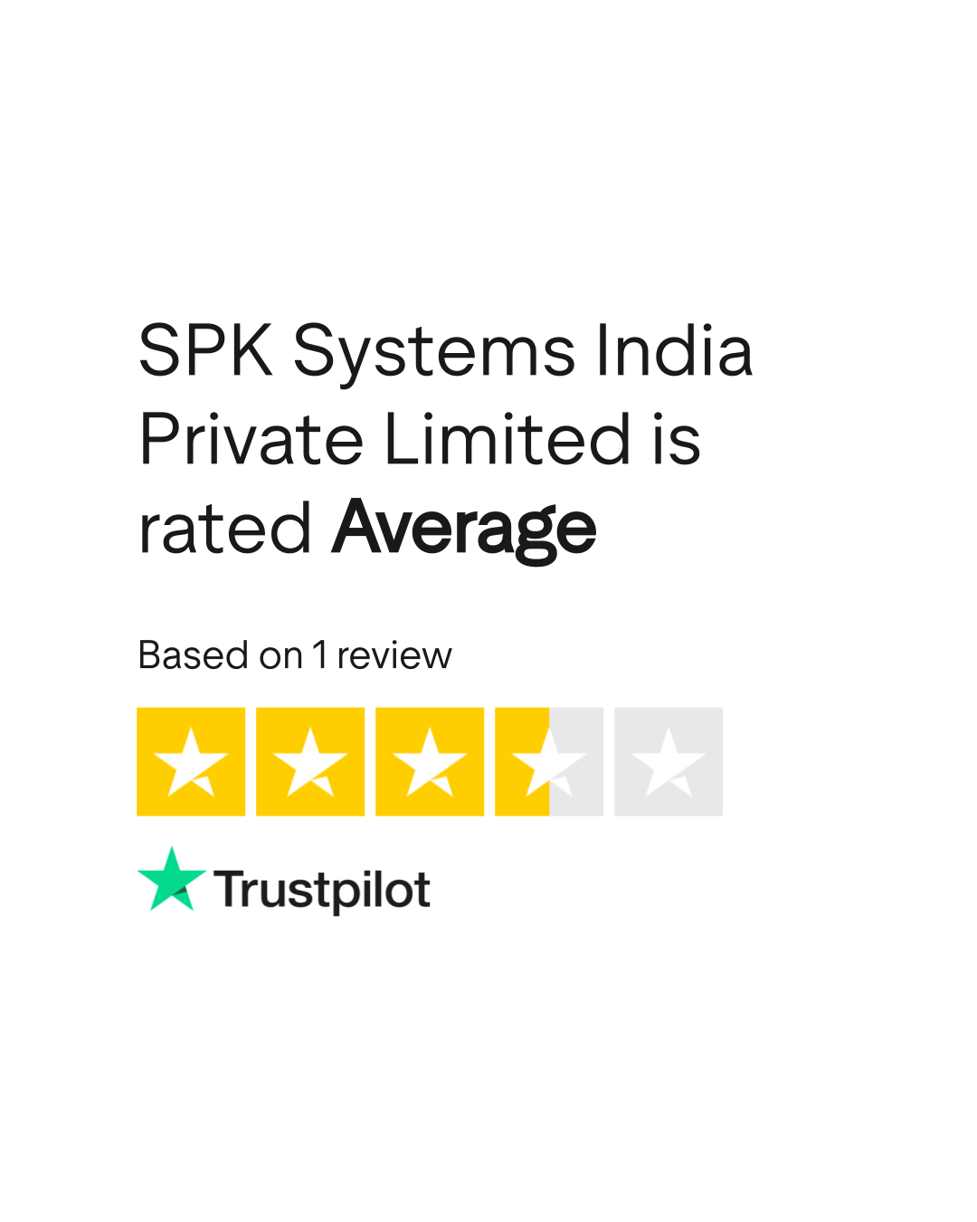 SPK Systems India Private Limited Reviews | Read Customer Service ...