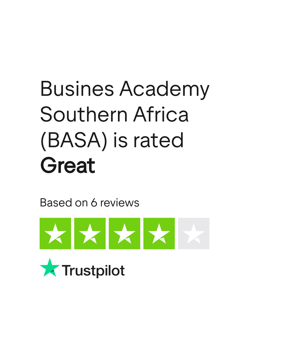 Busines Academy Southern Africa (BASA) Reviews | Read Customer Service ...