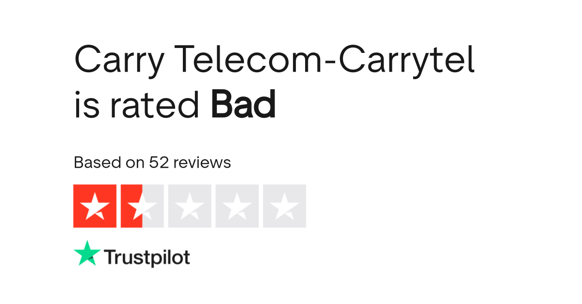 Carry Telecom-Carrytel Reviews | Read Customer Service Reviews of www ...