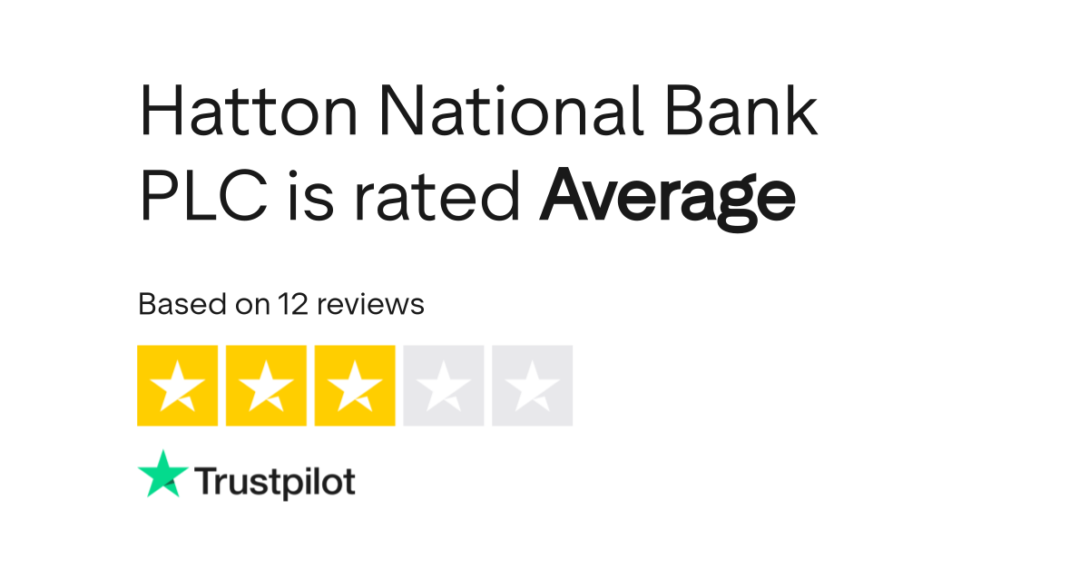 Hatton National Bank PLC Reviews | Read Customer Service Reviews of www ...