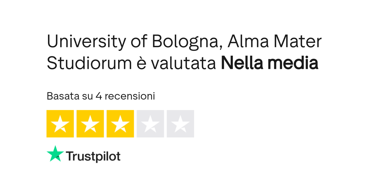 University of Bologna, Alma Mater Studiorum | Leggi le recensioni dei servizi di unibo.it