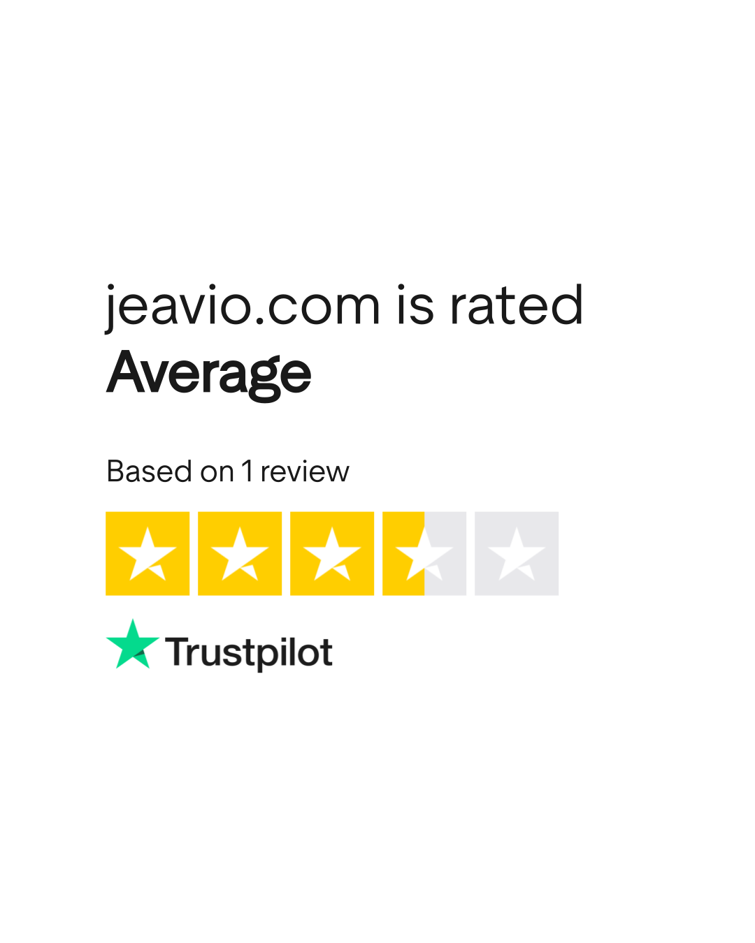 jeavio.com Reviews | Read Customer Service Reviews of jeavio.com
