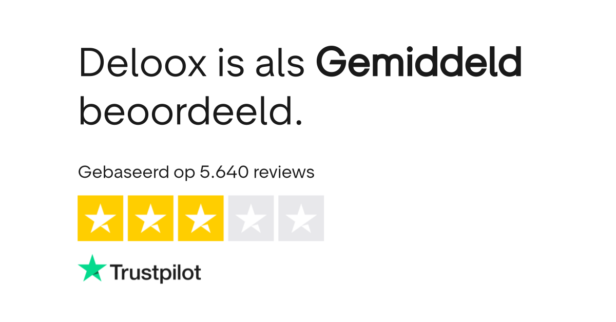Deloox reviews | Bekijk consumentenreviews over deloox.nl