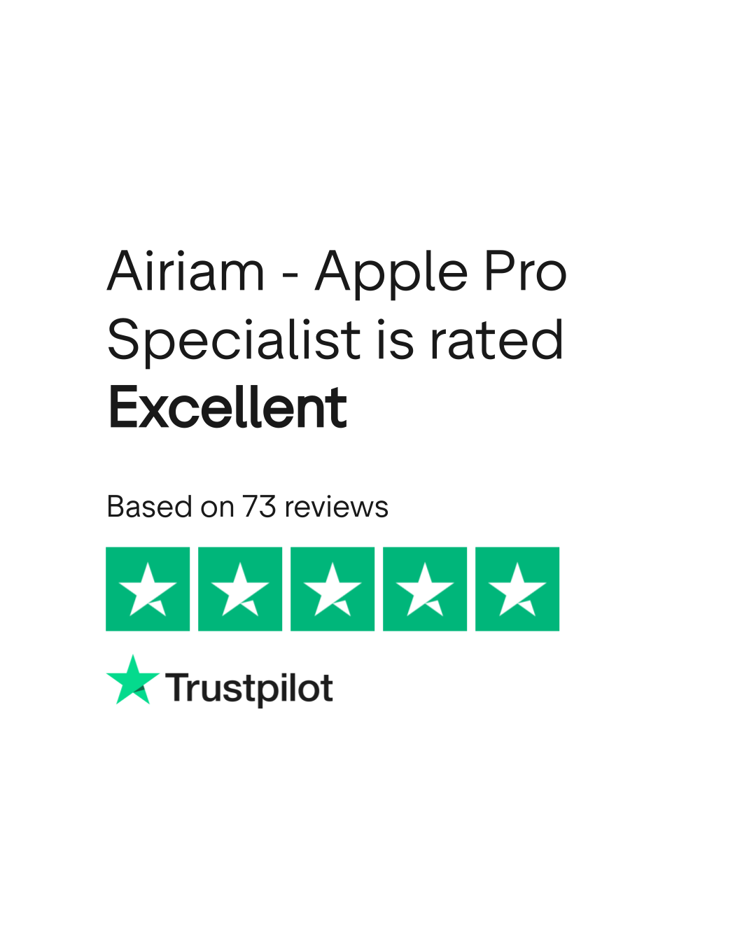 Airiam - Apple Pro Specialist Reviews | Read Customer Service Reviews ...
