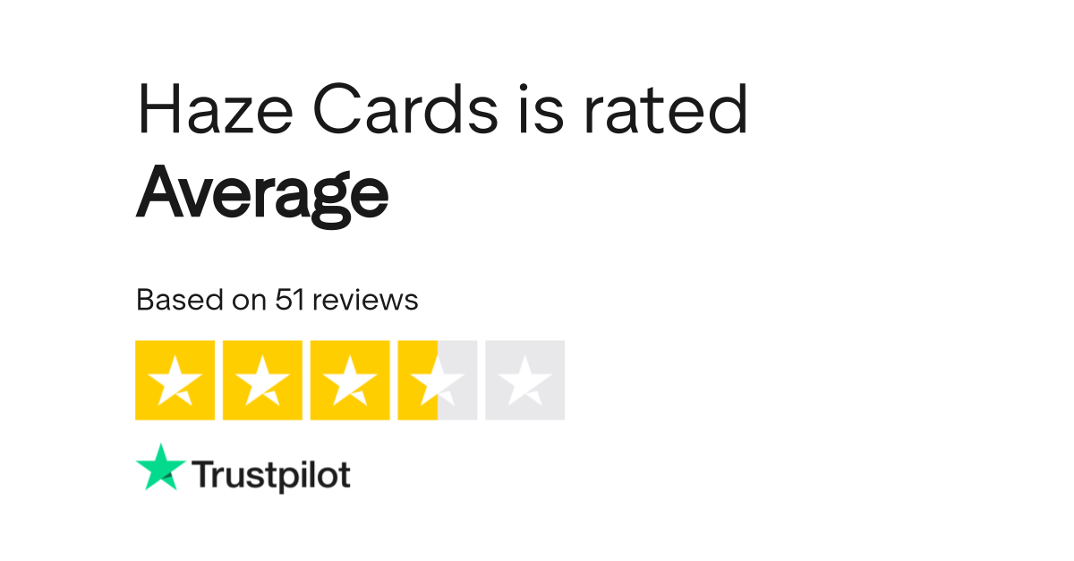 Haze Cards Reviews | Read Customer Service Reviews of hazecards.com