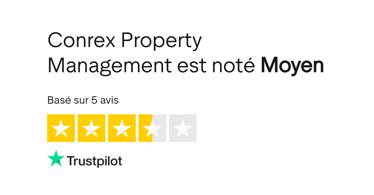 Avis de Conrex Property Management | Lisez les avis marchands de ...